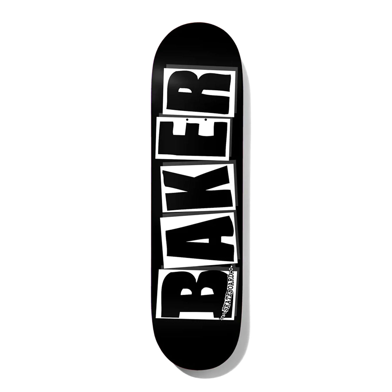 Baker Skateboards OG Brand Logo Deck - Black / White – Beyond Skate