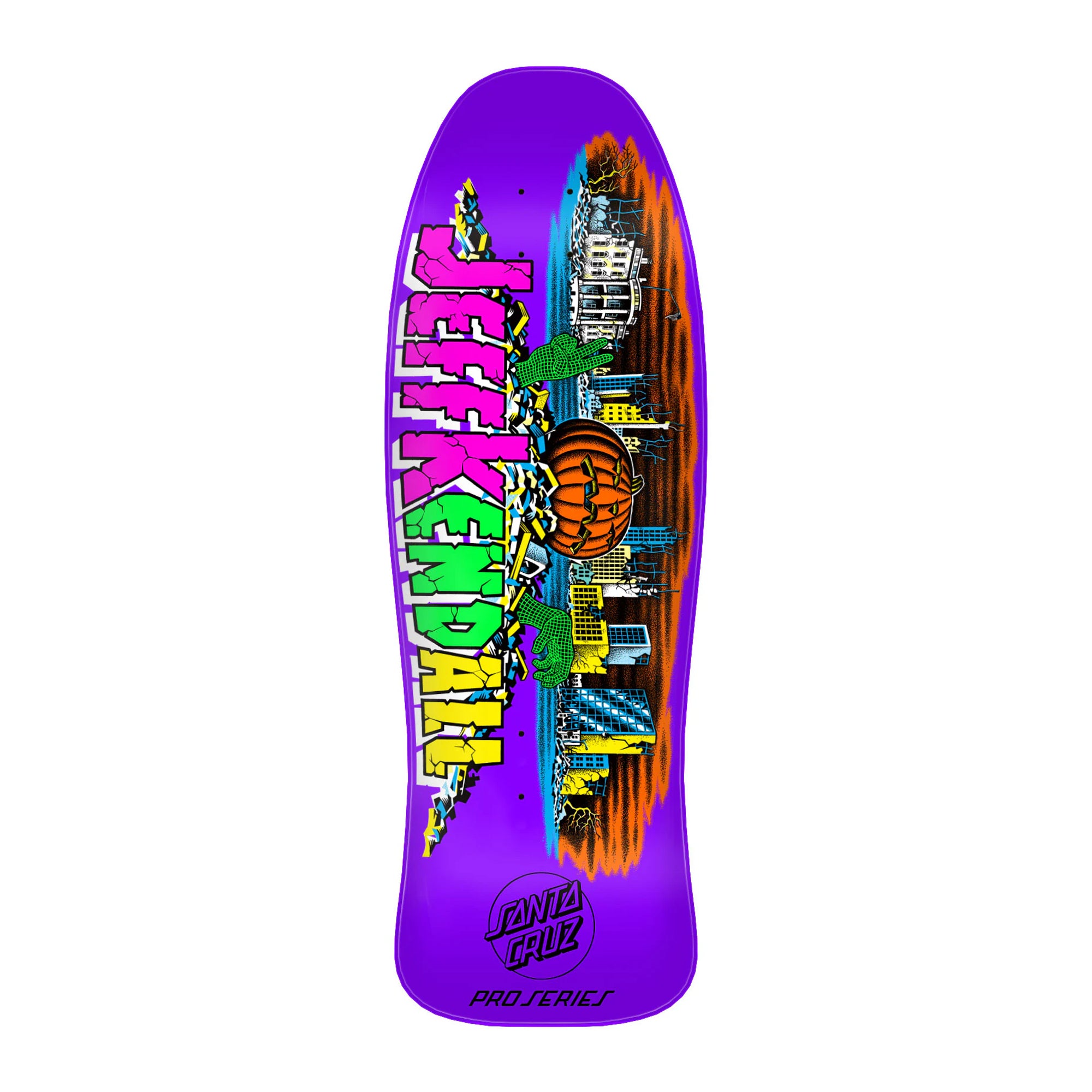 Santa Cruz Kendall Pumpkin Reissue Deck – Beyond Skate