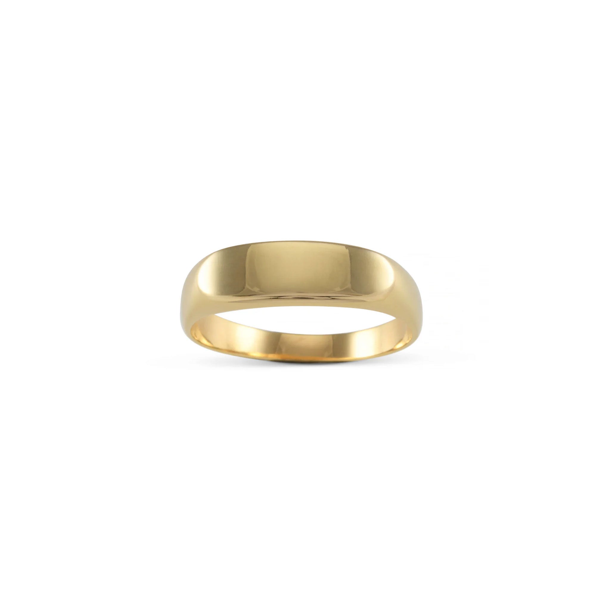 Shamone Frankie Ring - Gold Vermeil – Beyond Skate